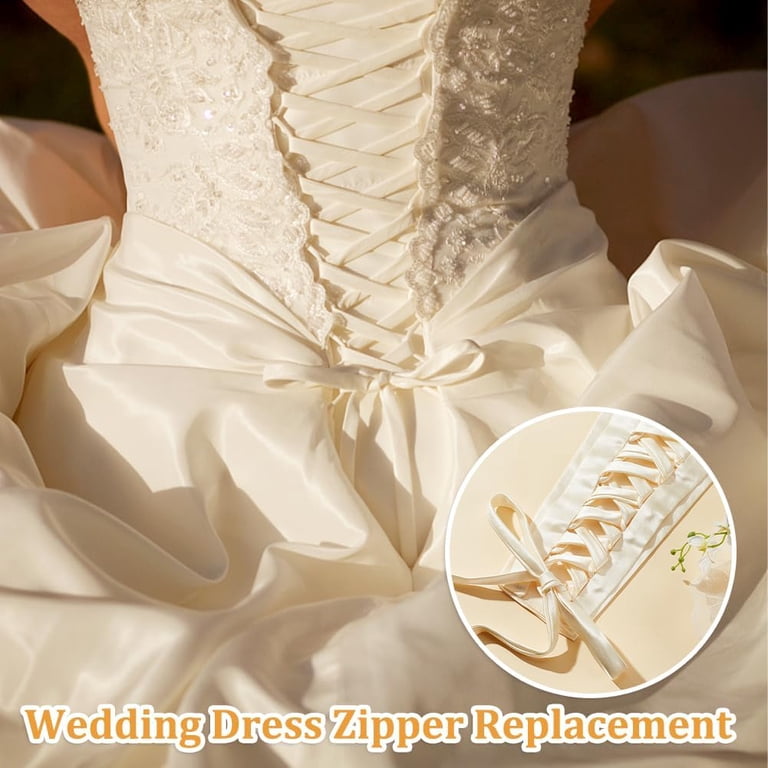 Corset Back Kit I Tried The Wedding Dress Zipper Extender And It Saved ...