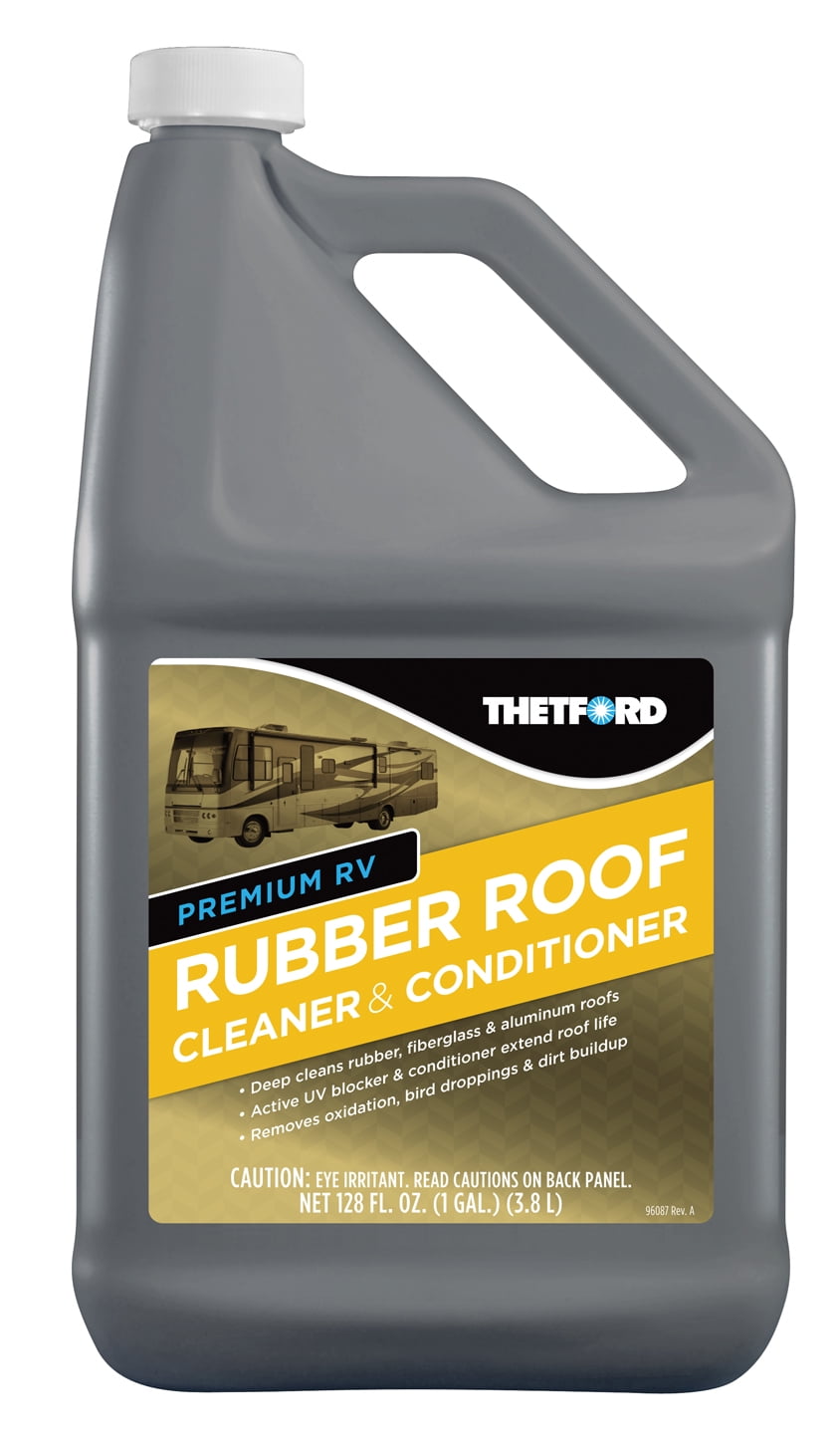 Thetford Premium RV Rubber (EPDM) Roof Cleaner & Conditioner - Non ...