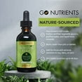 Go Nutrients Adrenal Edge Drops, Vitamins for Sleep, Cortisol Function ...