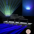 12W 6 lens RGB Full Color Laser Animation DJ Lights Beam Projector ...