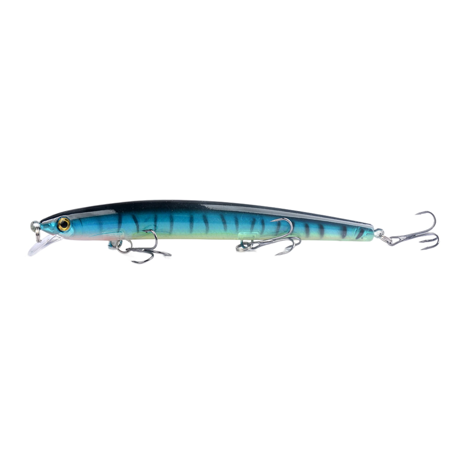 Yoone 13.5cm/15g Fishing Lure Realistic 3D Simulation Fisheye Sharp ...