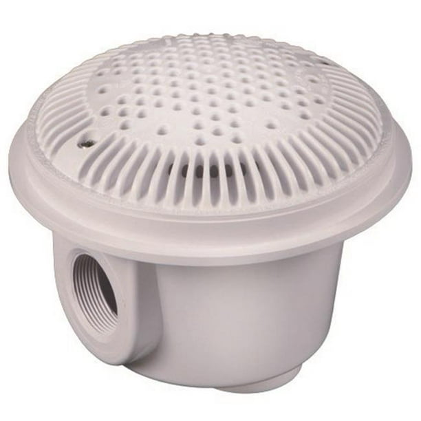 8 In. Suction Outlet For Concrete Pools - White - Walmart.com - Walmart.com