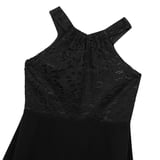 iEFiEL Kids Girls Chiffon Floral Lace Flower Girl Dress High-waist ...