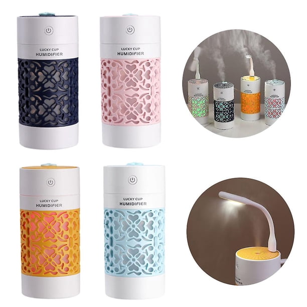 Humidifiers Lucky Cup Humidifier Usb Ultrasonic Aroma Diffuser 3 In 1 ...