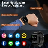 Smart Watch for Men Women with Bluetooth Dail Calls Speaker, 2.01 ...
