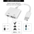 Innotech Lightning to USB Adapter, Apple MFI Certified, for iPhone 14 ...