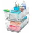 2-Tier Organizer, Multi-Purpose Slide-Out Storage with Handles and ...