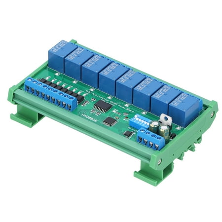 DIN35 Rail Board, 9600BPS 12V Safe 8 Input 8 Output 6 Working Modes ...