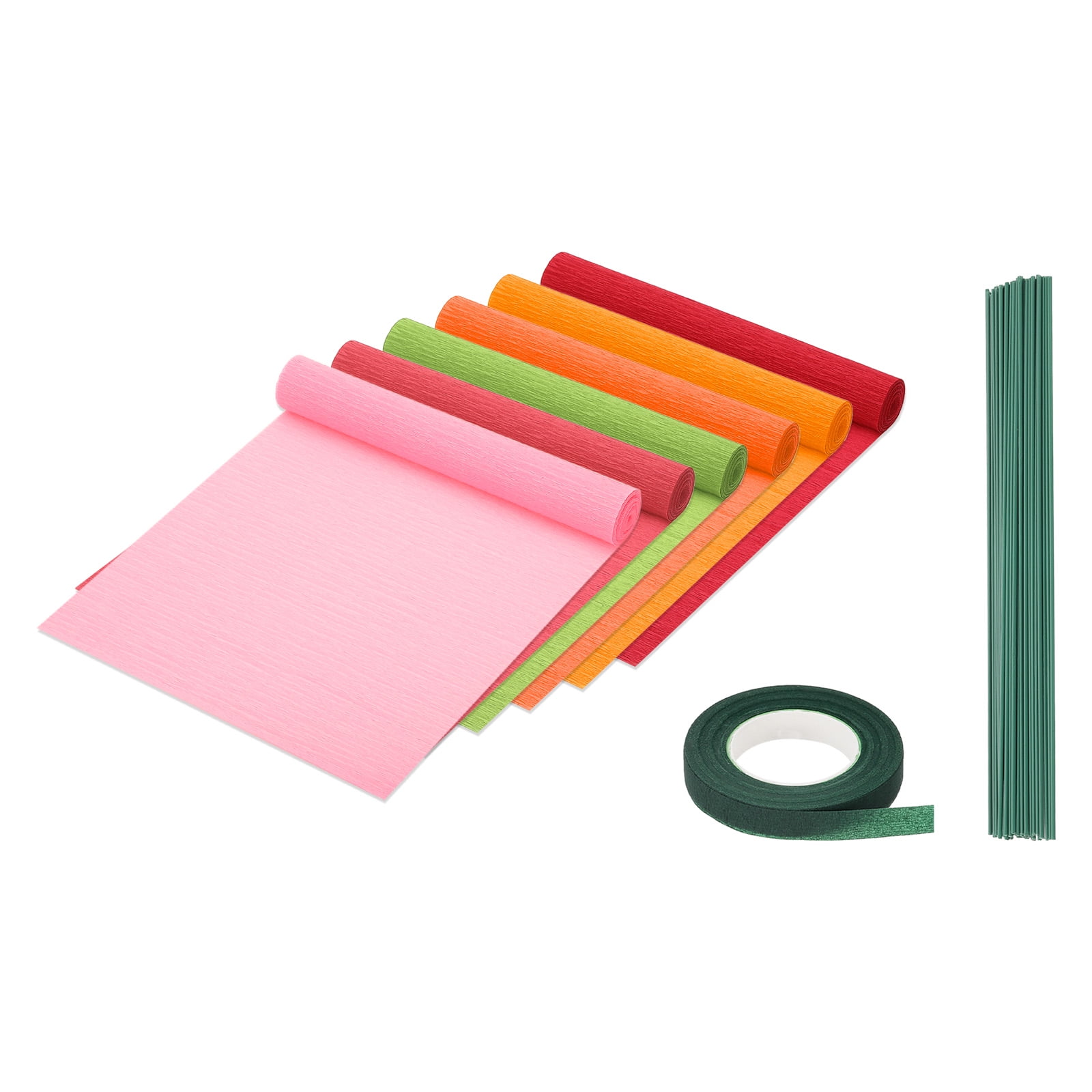 Click here for Uxcell 8.2ft Crepe Paper Roll  6 Roll 10 Width Cre... prices