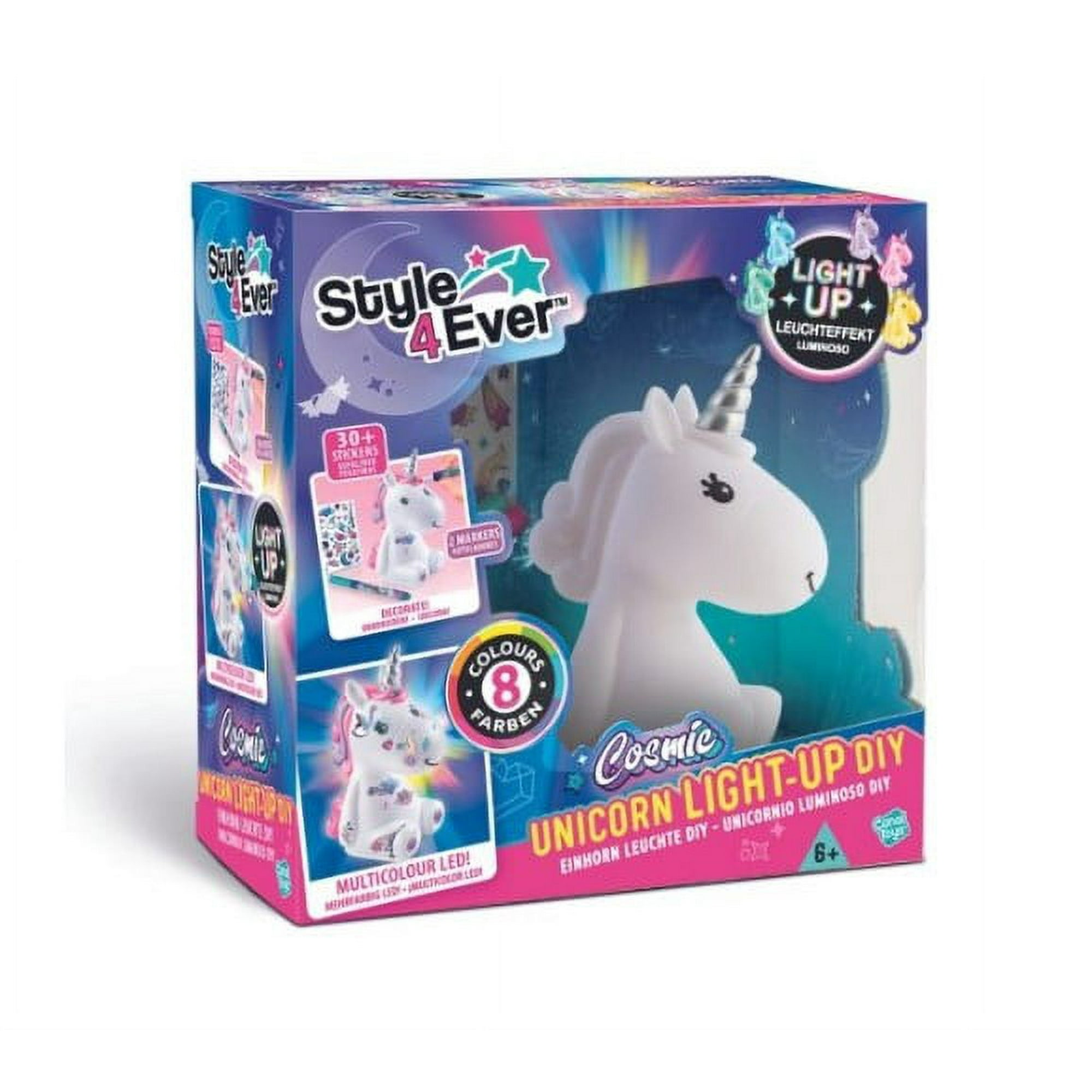 Style 4Ever Unicornio Light-Up Luminoso Diy ¡Decora! Cosm | Knasta Chile