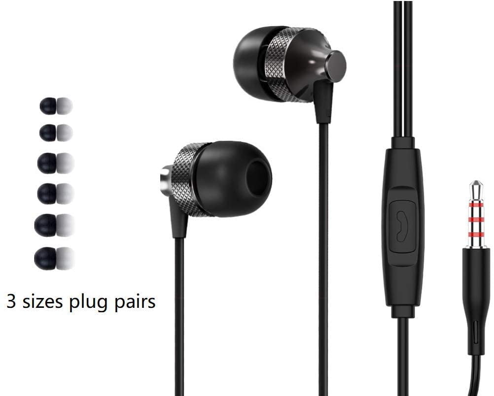 Merlin Scientific® Wired Headphone Metal Earbuds by Amasing Noise ...