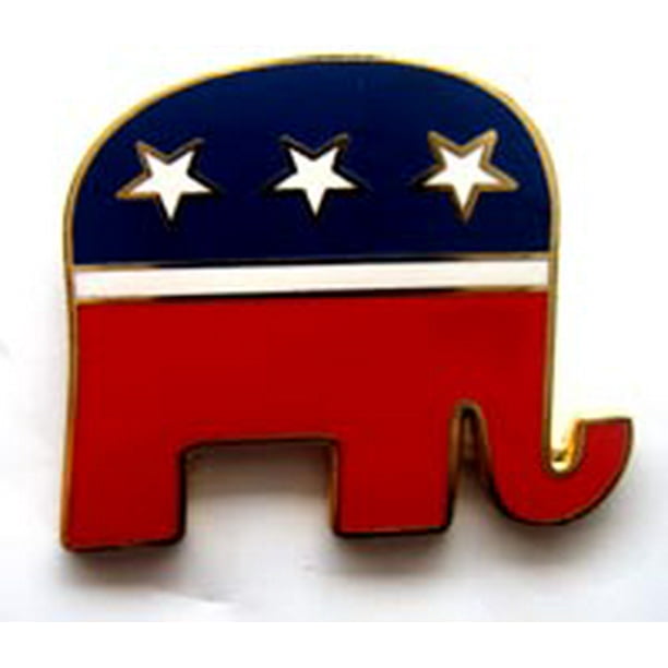 Flagline - Republicans Lapel Pin - Walmart.com - Walmart.com