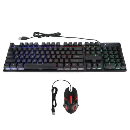 Keyboard And Mouse Combo, Quick Response Waterproof Keycap Gaming ...