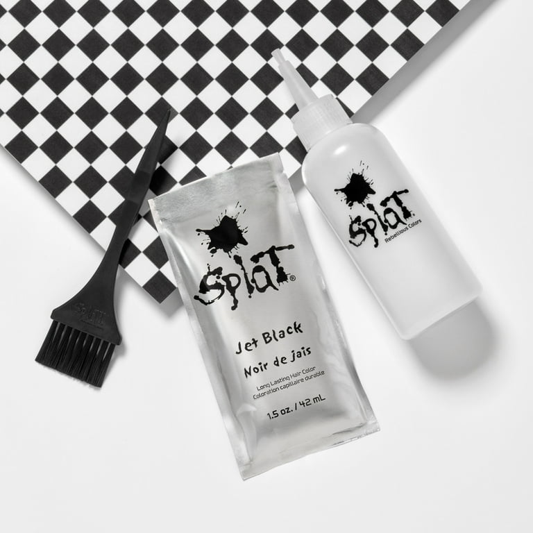 Jet Black Hair Dye Splat Amazon.com : Splat | Original Complete Jet