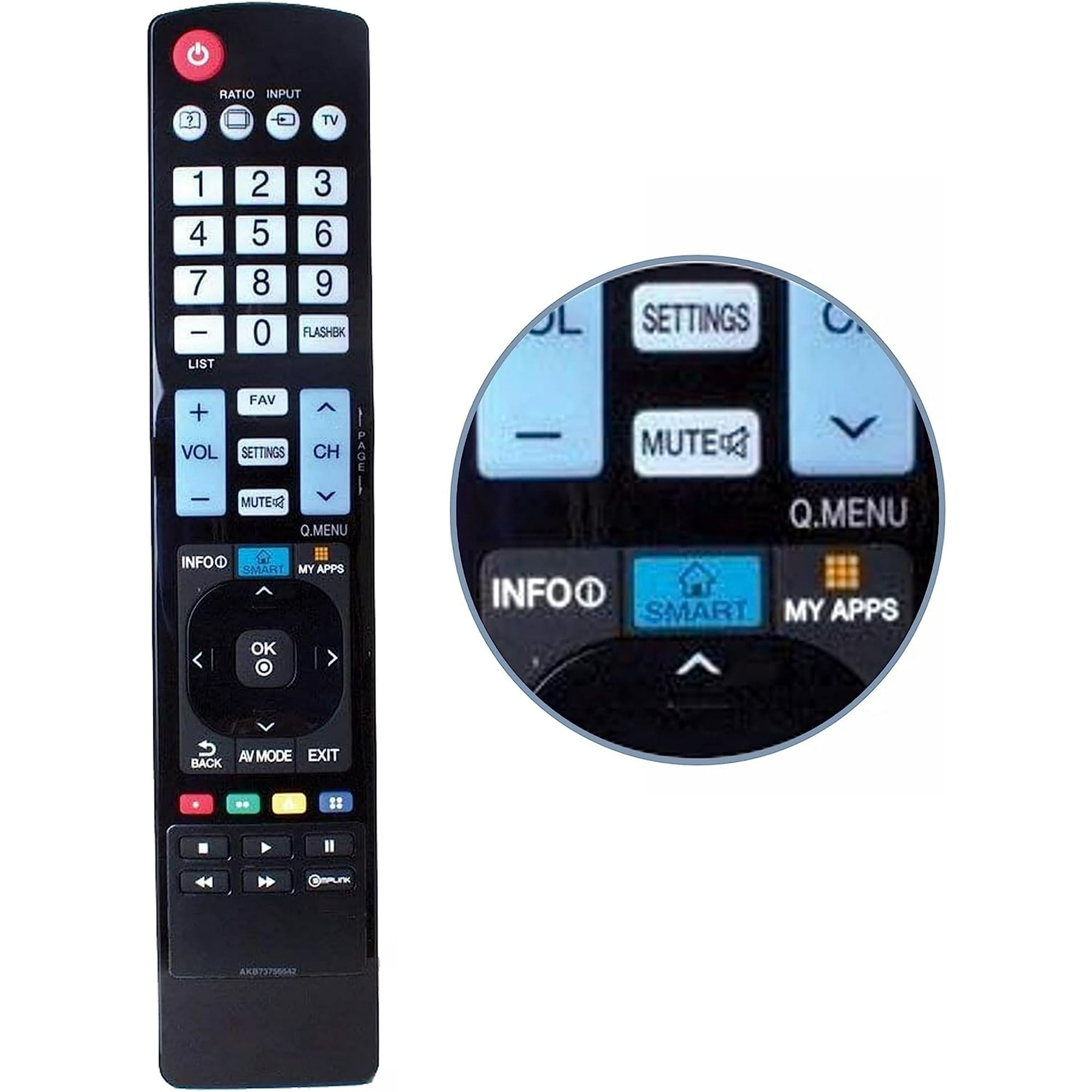 Click here for Oruyrop Replacement Lg Akb73756542 Smart Tv Full F... prices