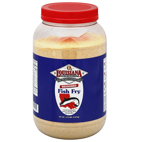 Louisiana Fish Fry Seasoned Fish Fry (5.75 lbs.) - Walmart.com