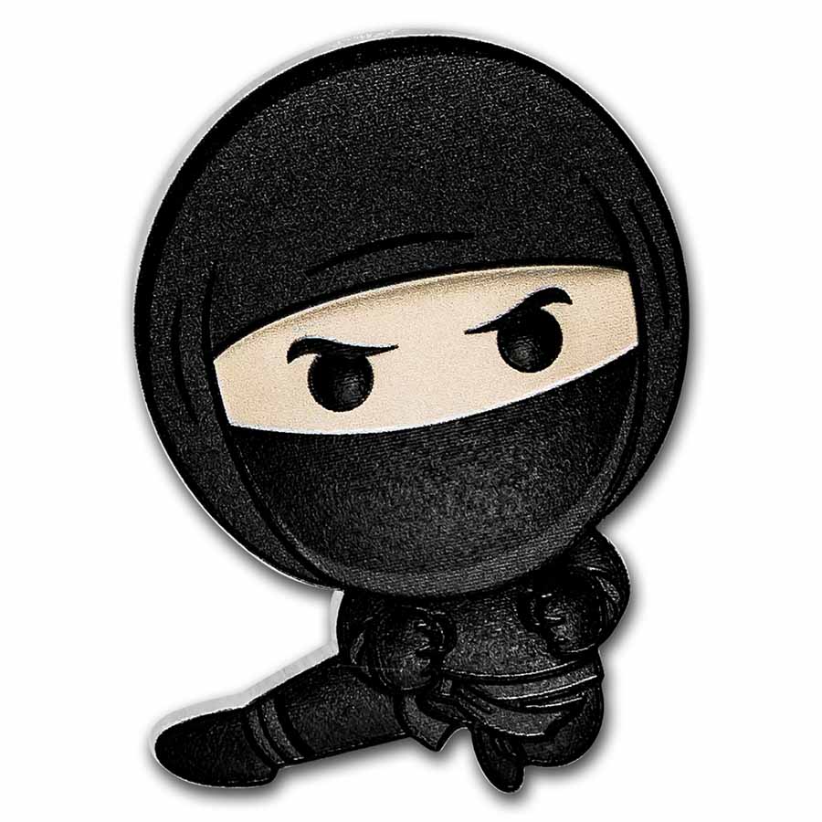 2022 Niue 1 oz Silver Chibi Coin Warriors of History: Ninja - Walmart.com