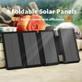 Solar Charger Power Bank 20000mAh with 3 Foldable Panels, Solar ...