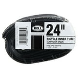 Bell Standard Schrader Replacement Bicycle Inner Tube, 24" x 1.75-2.25 ...