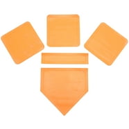 Franklin Sports Orange Throw Down Rubber Baseball & Softball Base Set ...