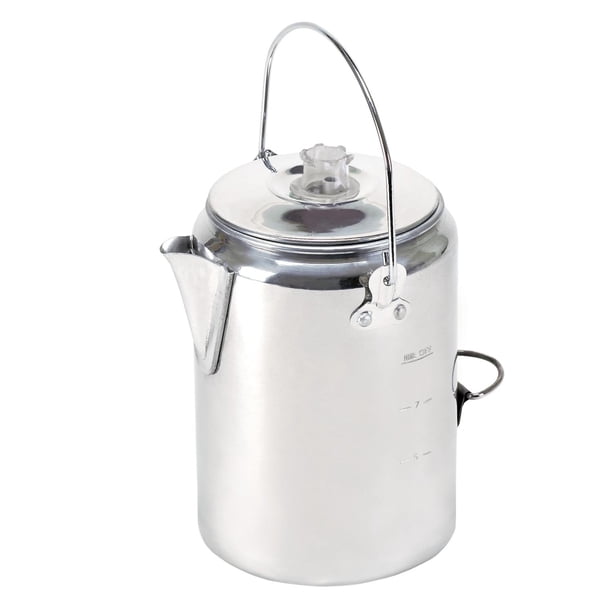 Stansport Aluminum Percolator Coffee Pot, 9 Cups multicolor | Walmart ...