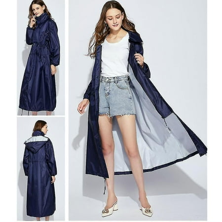 Cht-long Thin Raincoat Men Women/female Ponchos Waterproof Pullover ...