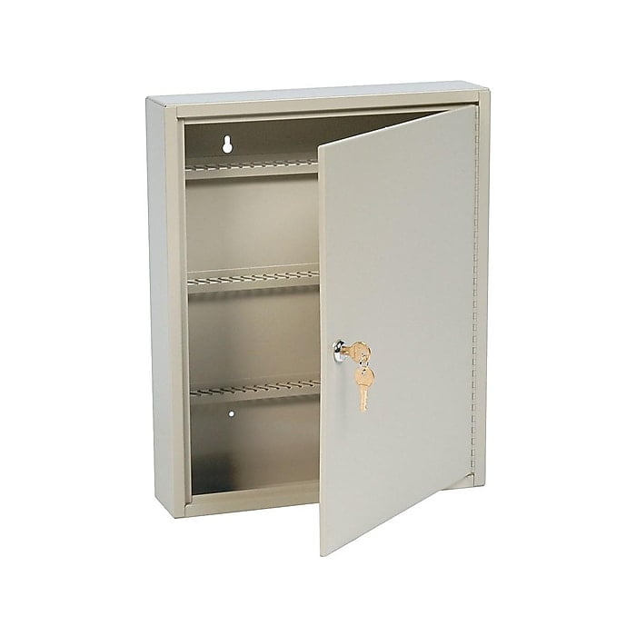 Steelmaster, Key Cabinet - 110-Key Capacity, 1 Each, Sand - Walmart.com