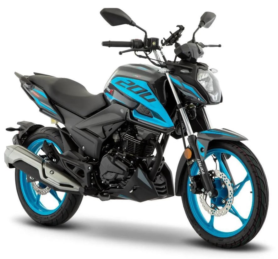Motocicleta Urbana ITALIKA 200Z AZUL GPS | Walmart en línea
