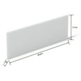 FloraCraft Styrofoam Sheet, 1 x 12 x 36 Inches, White - Walmart.com