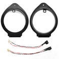 6.5'' Door Speaker Adapter Spacers Bracket W/Wire For Chevy Silverado ...