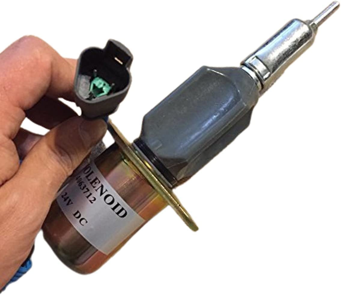 4063712 6742-01-2310 SA-5030-24 v Shut Off Solenoid for Komatsu PC300-7 ...