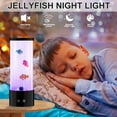 2BK Bubble Fish Lava Lamp 17 Color Changing Aquarium Light Artificial ...