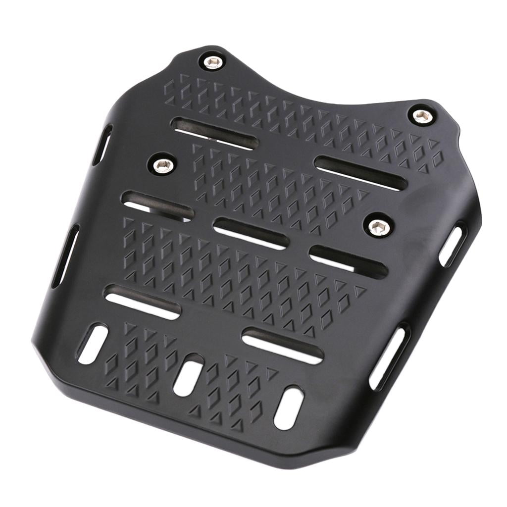 Detachable Motorcycles Black Backrest Mounting Luggage Rack - Walmart.com