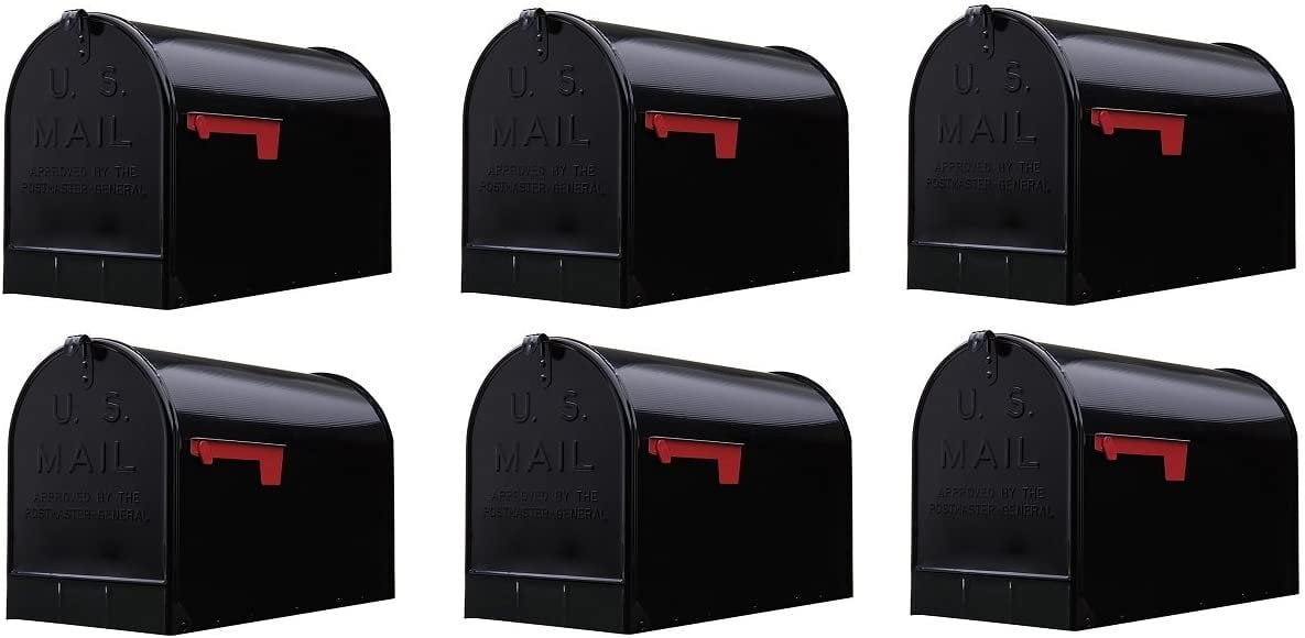 Gibraltar Stanley Extra-Large Capacity Galvanized Steel Black, Post ...