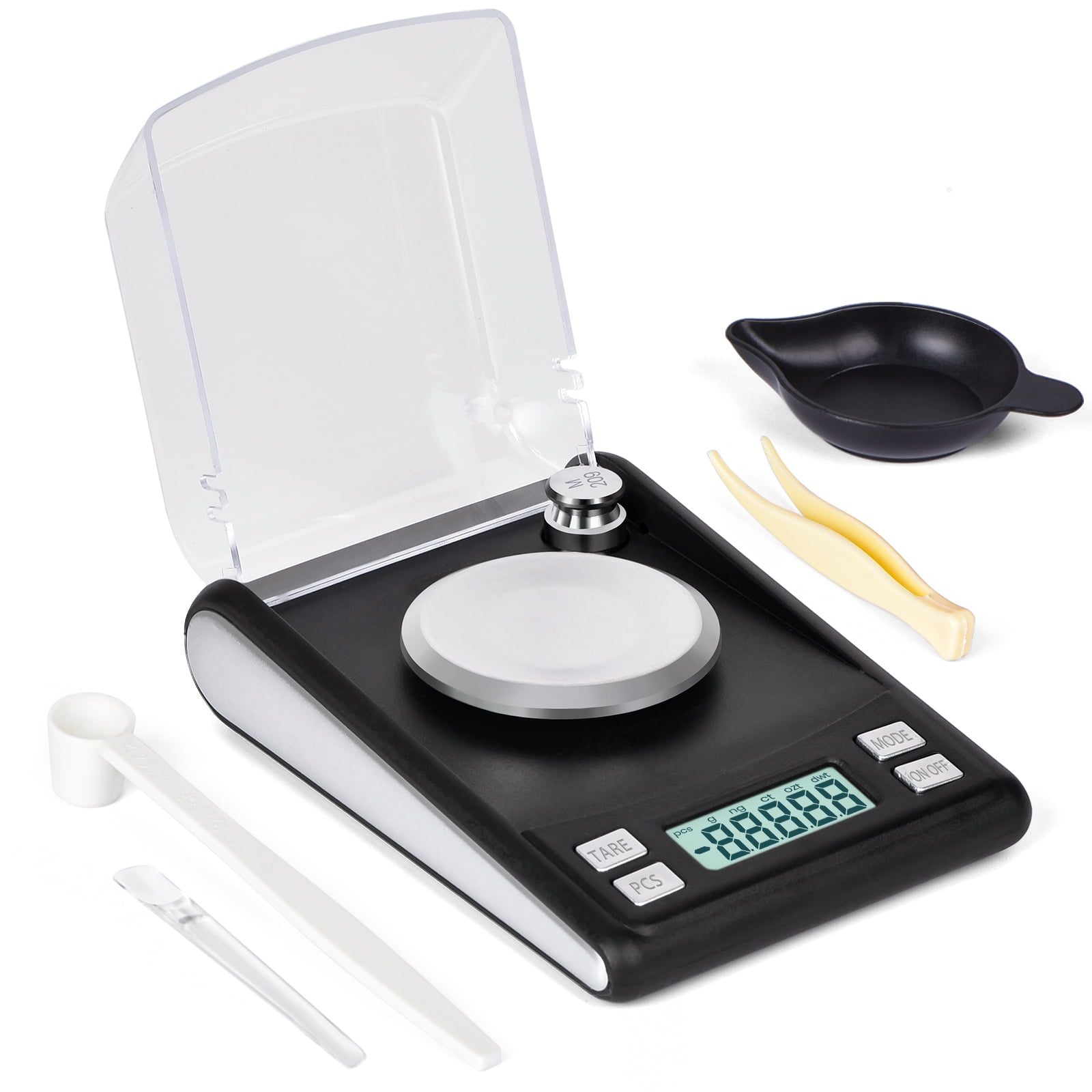 Digital Milligram Mg Scale 50g x 0.001g, High Precisio Portable Jewelry ...