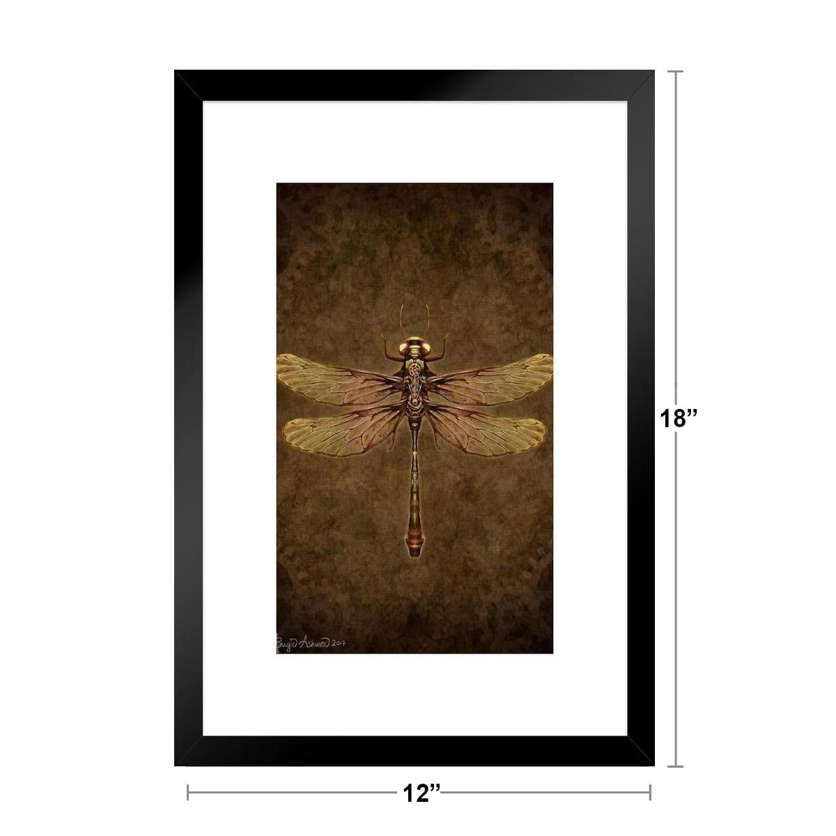 Steampunk Dragonfly Art