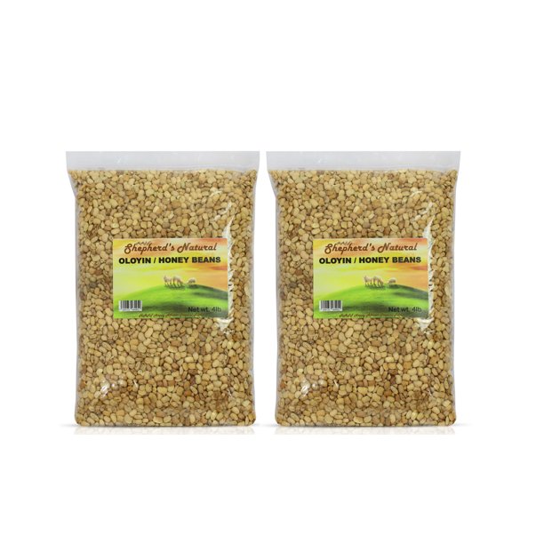 Oloyin Honey Beans by Shepherd's Natural, 8 Ib. / 128 oz. (2 x 4Ib Bags ...