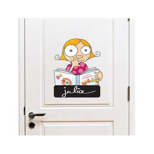 Door Sign - Girl Wall Decal - Walmart.com