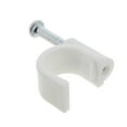Bulldog Hardware Coaxial Cable Staples, White, 20 Pack - Walmart.com
