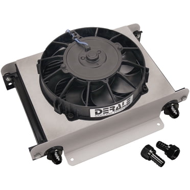 Derale 12-3/4 x 9-3/8 x 4-5/16 in Fluid Cooler/Fan P/N 15850 - Walmart.com