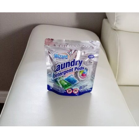 Wizard Pods Ocean Fresh Laundry Detergent Pacs, 8 Count pods - Walmart.ca