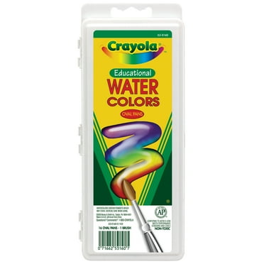 Crayola Washable Watercolor Set, 16-Colors - Walmart.com