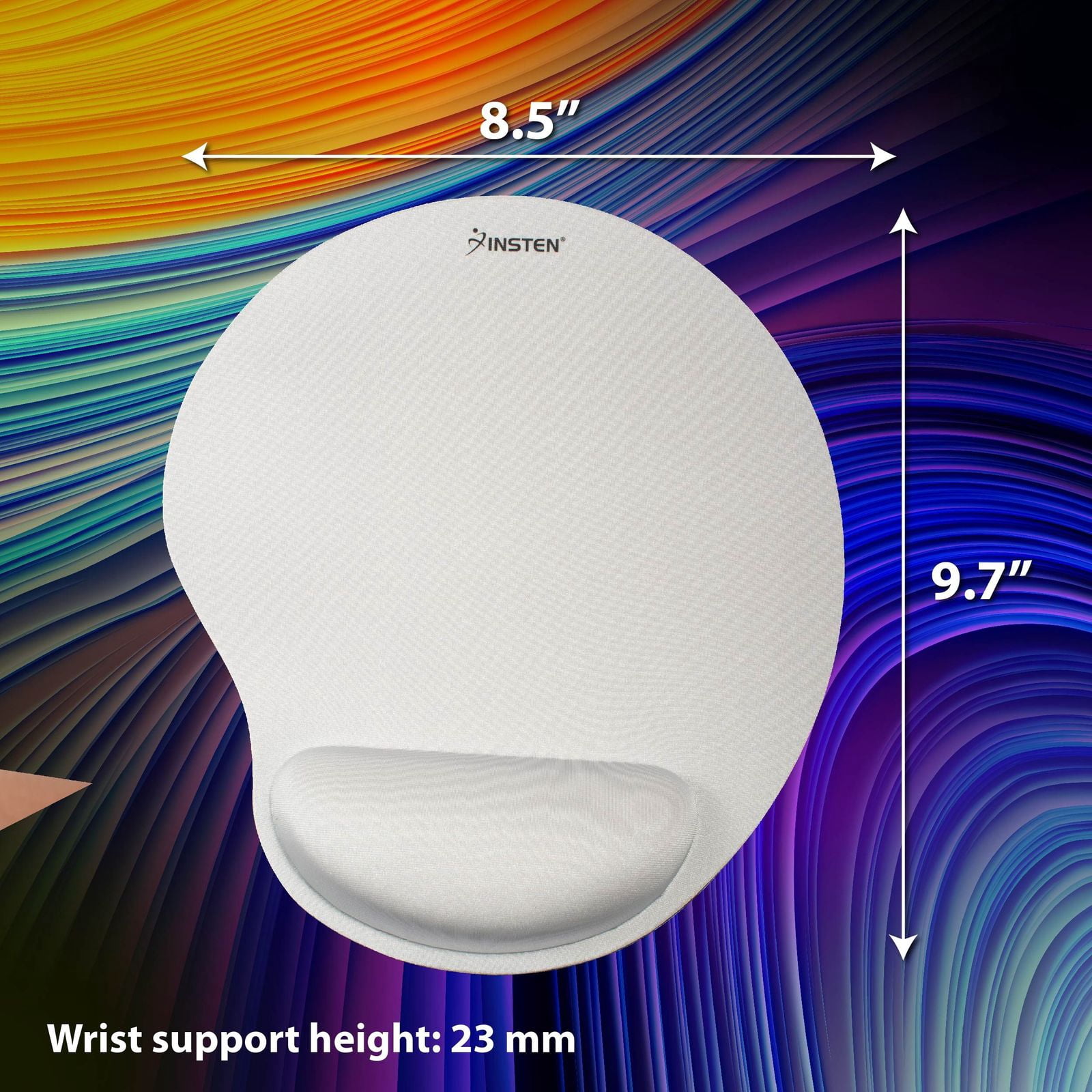 Buy Insten Mouse Pad with Wrist Support Rest, Ergonomic Support Cushion ...