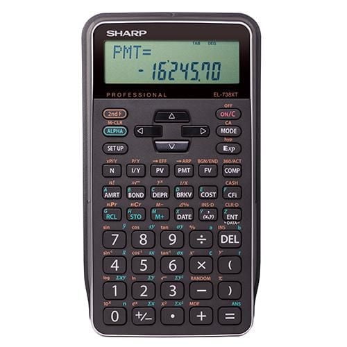 Click here for Sharp El738xt Financial Calculator With Amortizati... prices