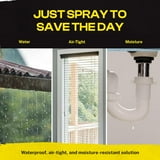 Alien Waterproof Sealant Spray Clear Caulk 14 oz Liquid Rubber Seal ...