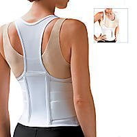 FLA Orthopedics Original Cincher Back Support, White, 3X-Large ...