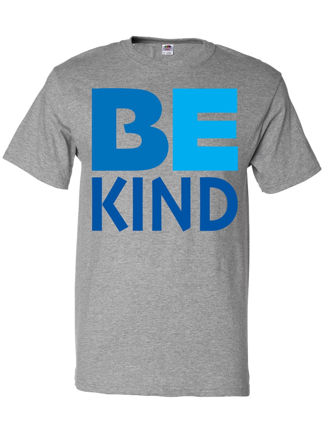 Inktastic Be Kind Logo in Blue T-Shirt - Walmart.com