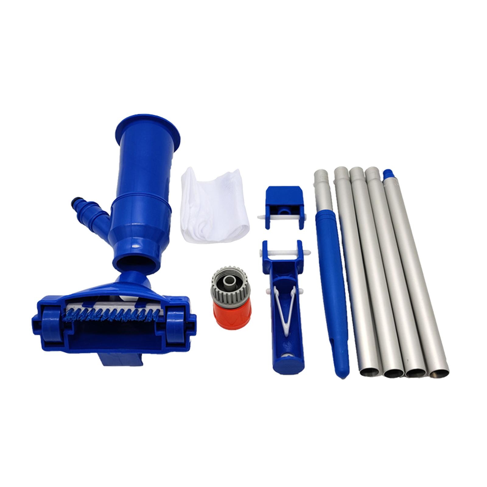 Swimming Pool Vacuum Cleaner Kits Underwater Telescopic Section Pole ...