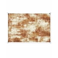 Burnt Orange Sun Shade Sail 14'X18' Modern Abstract Gradient Orange ...