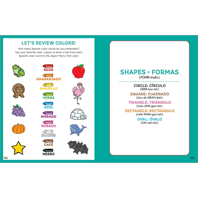 Learn Spanish Words Colors